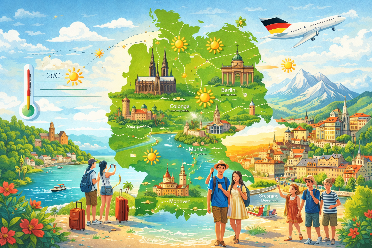 Summer in Germany 2026: Weather, Climate & Top Tourist Spots